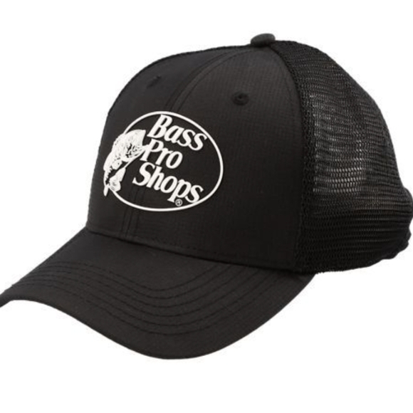Bass Pro Shops | Accessories | Bass Pro Shops Black And White Logo Flex ...